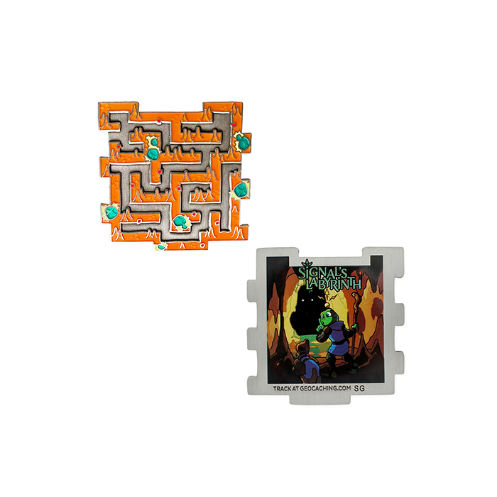 Signal's Labyrinth Geocoin Three- The Cave – Space Coast Geo Store